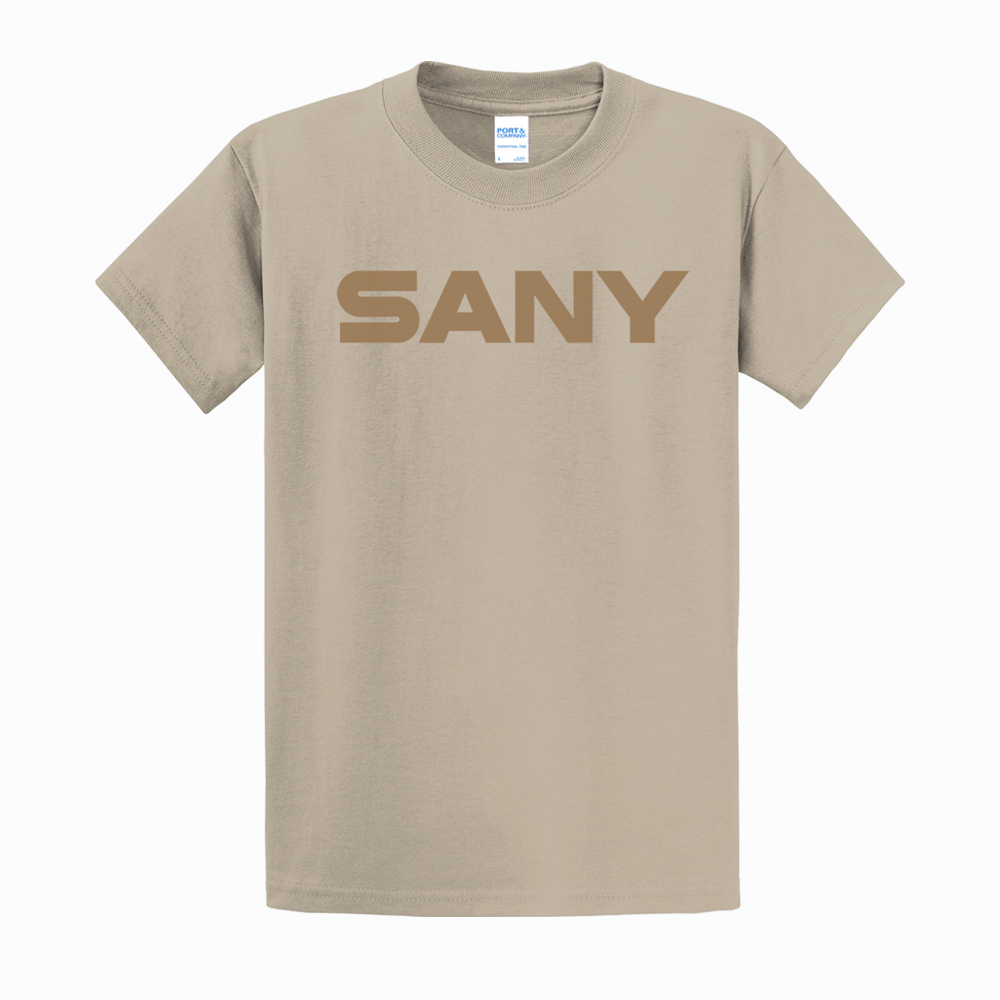 Beige SANY field t-shirt | SANY AMERICA STORE